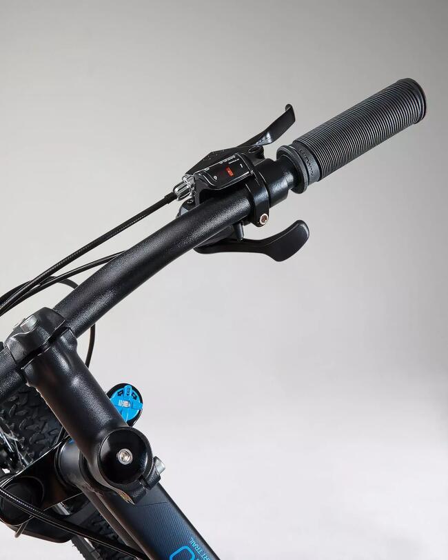 27.5" Touring Mountain Bike ST 120 - Black/Blue ROCKRIDER | Decathlon