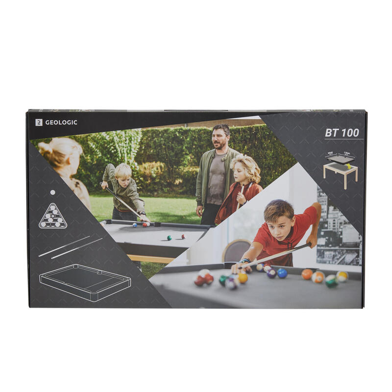 Pool biliárdasztal - BT 100 PONGORI - Decathlon