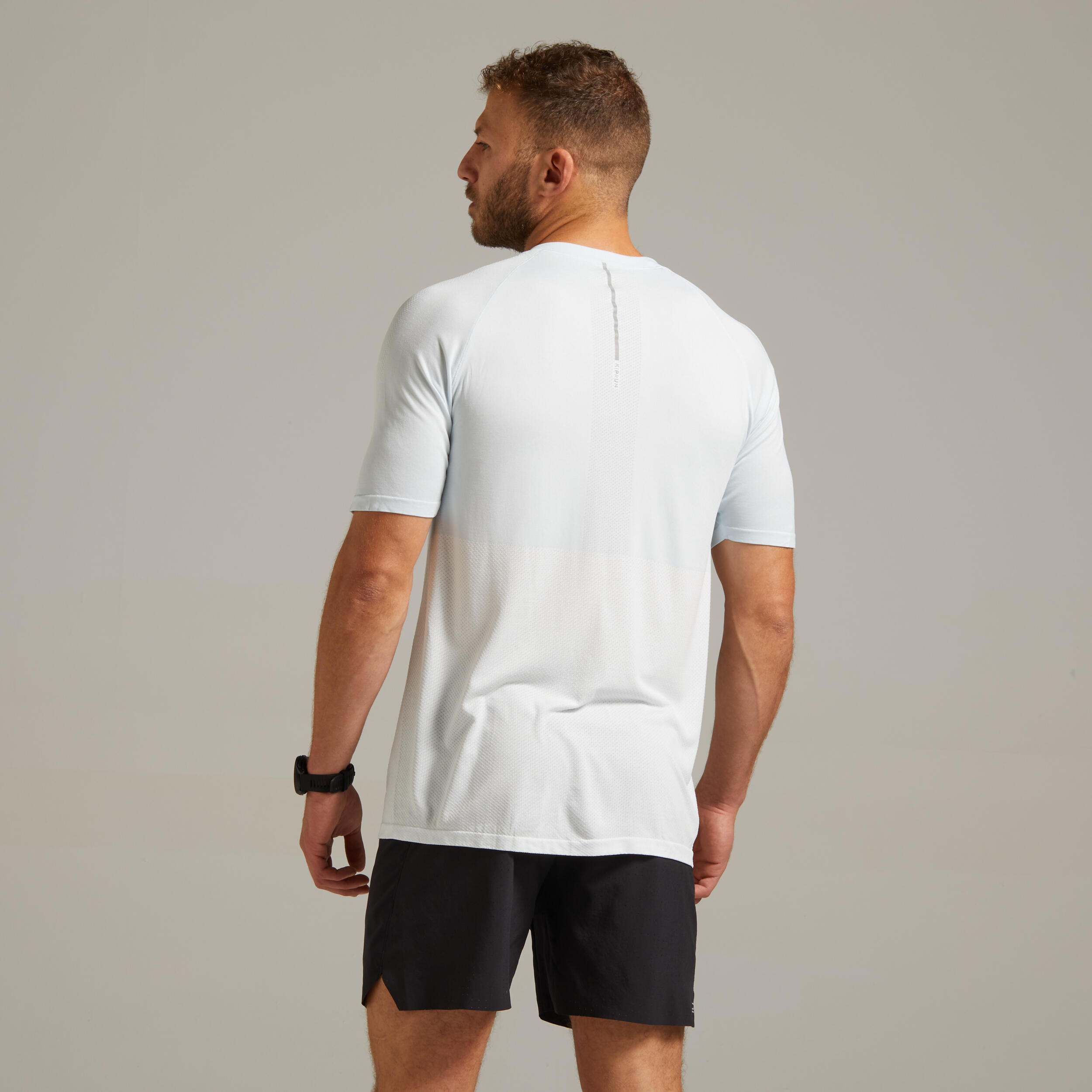 Men's Seamless Quick Dry Running T-Shirt - White
