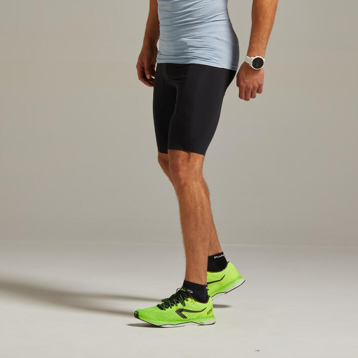Men's Performance Running Tights - Black