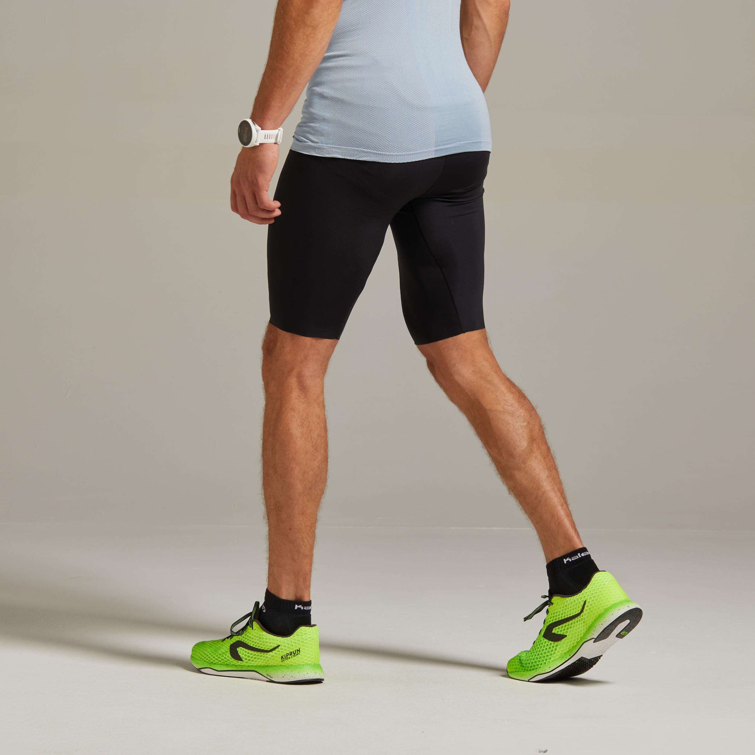 Men's Running Tight Shorts - black