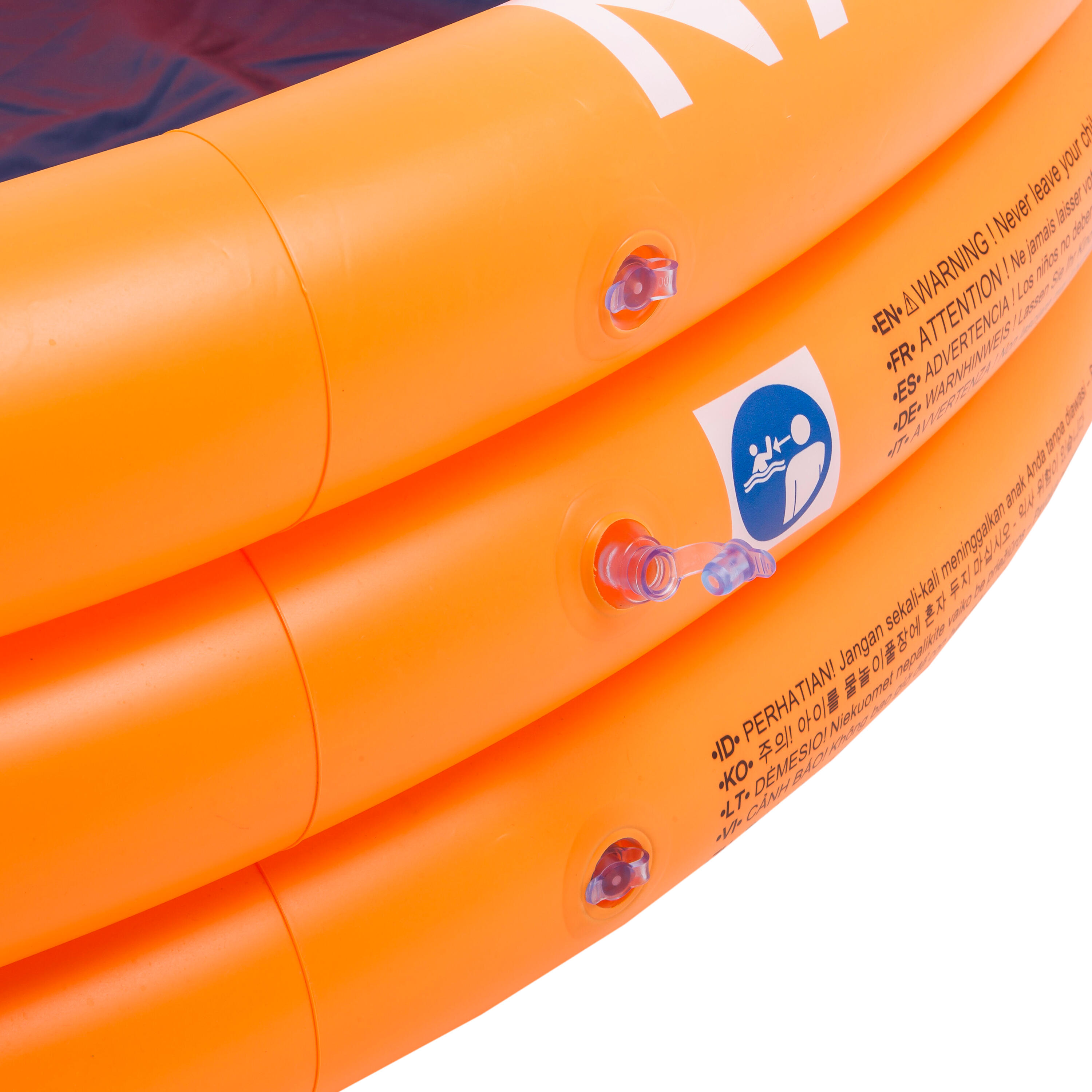 Inflatable Paddling Pool - Orange