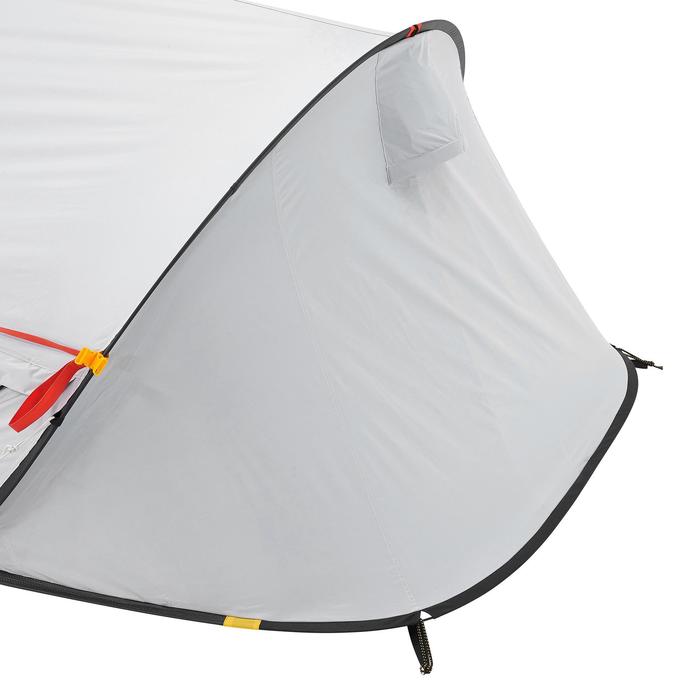 Quechua Pop up tent 2 Seconds 2 Fresh & Black I 2 personen wit ...