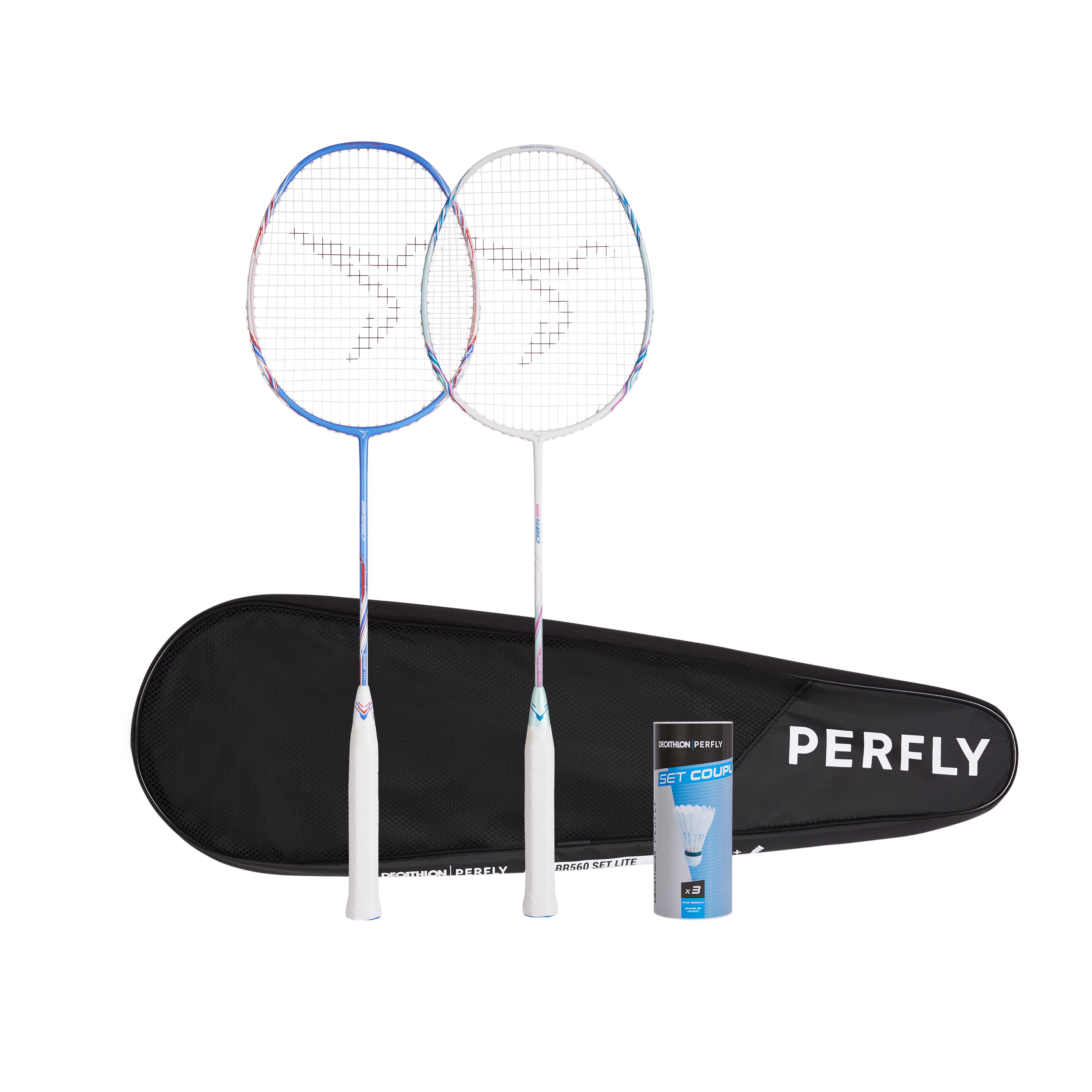Badminton Racket Set Perfly BR560 Lite
