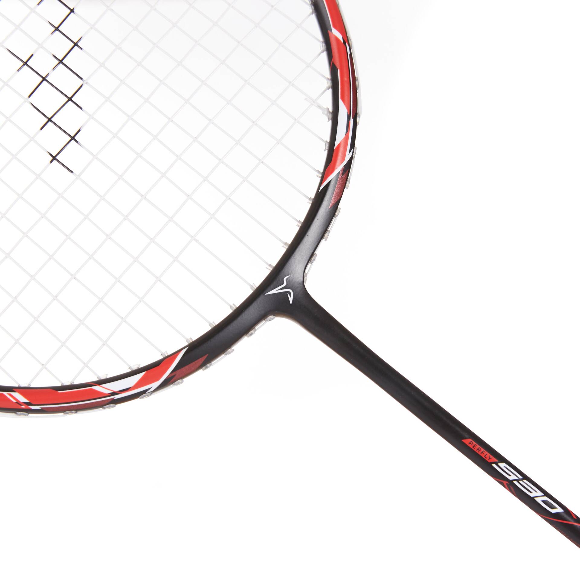 Buy Adult Badminton Racket BR 530 Black Red Online | Decathlon