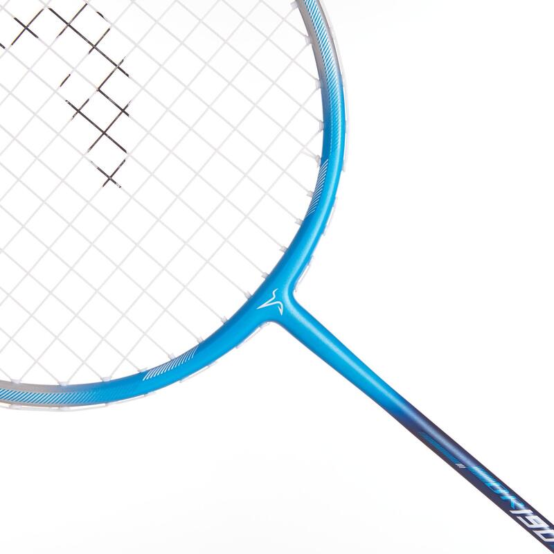 ADULT BADMINTON RACKET BR 190 SET PARTNER BLUE PURPLE PERFLY - Decathlon