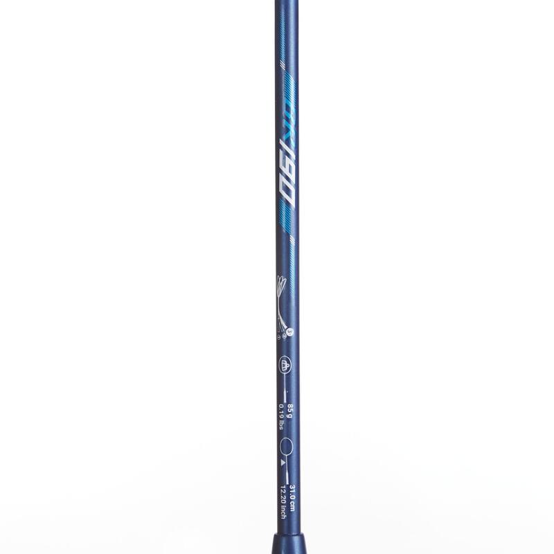 ADULT BADMINTON RACKET BR 190 SET PARTNER BLUE PURPLE PERFLY - Decathlon