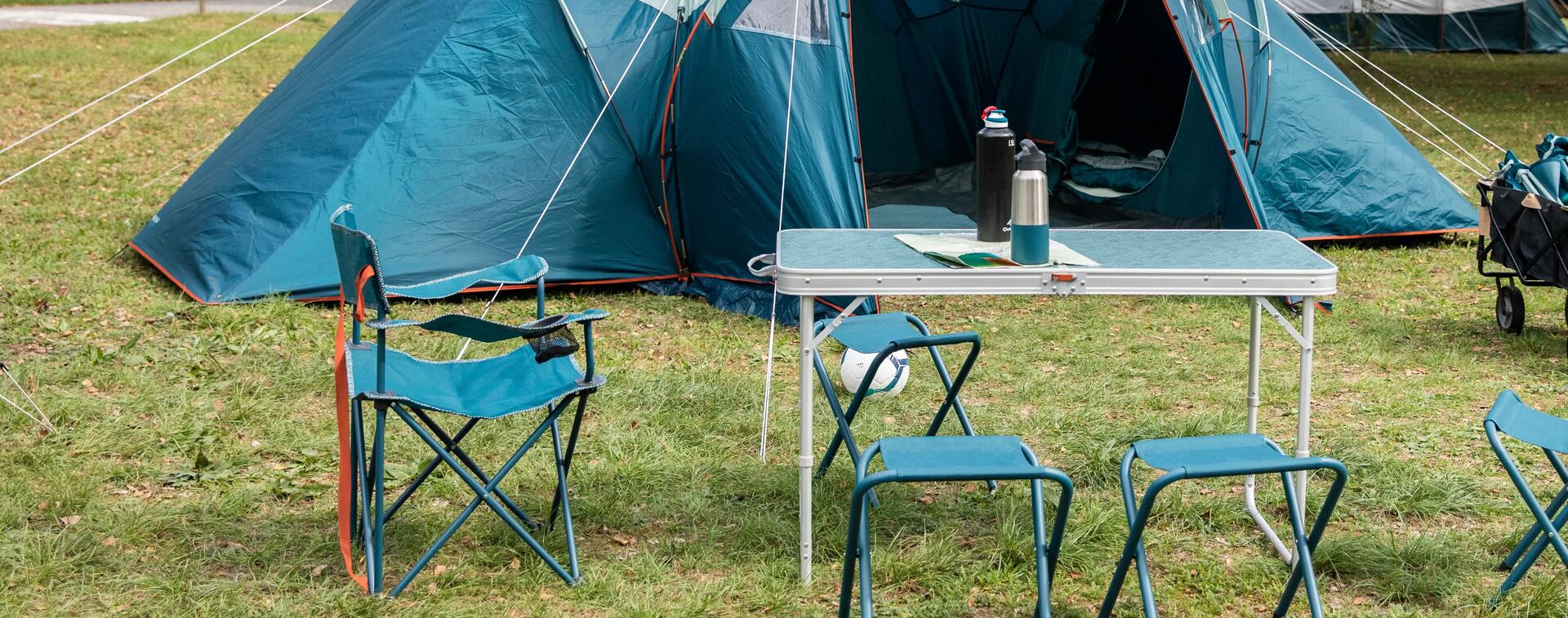 Folding Chair Camping Quechua Basic