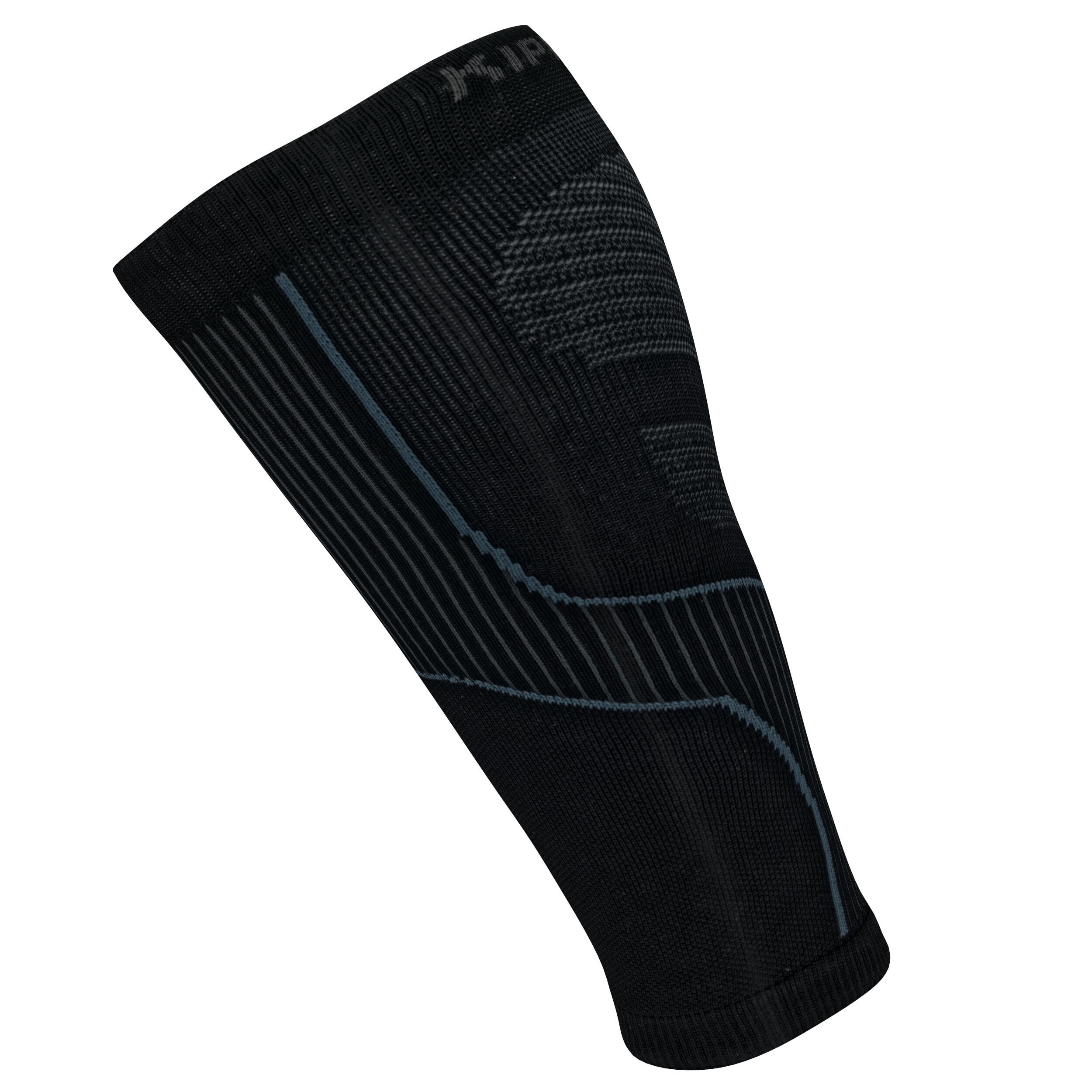 RUNNING COMPRESSION SLEEVES - BLACK - Decathlon