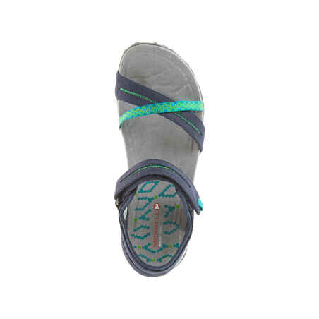 Women's walking sandals - Merrell Terran Cross - Navy - Decathlon