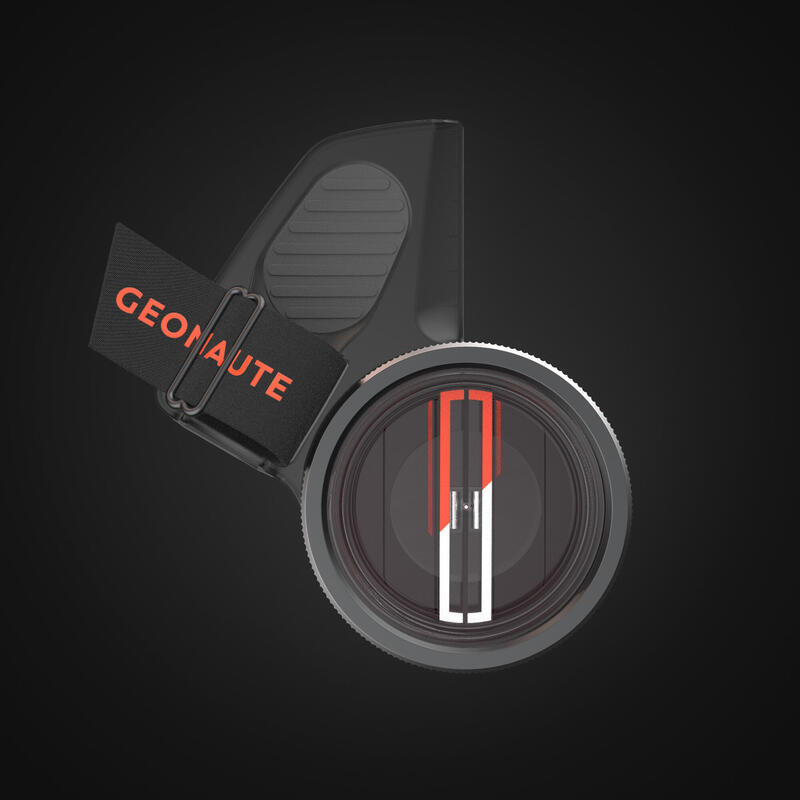 RACER 900 LEFT-THUMB COMPASS FOR ORIENTEERING - BLACK GEONAUTE - Decathlon