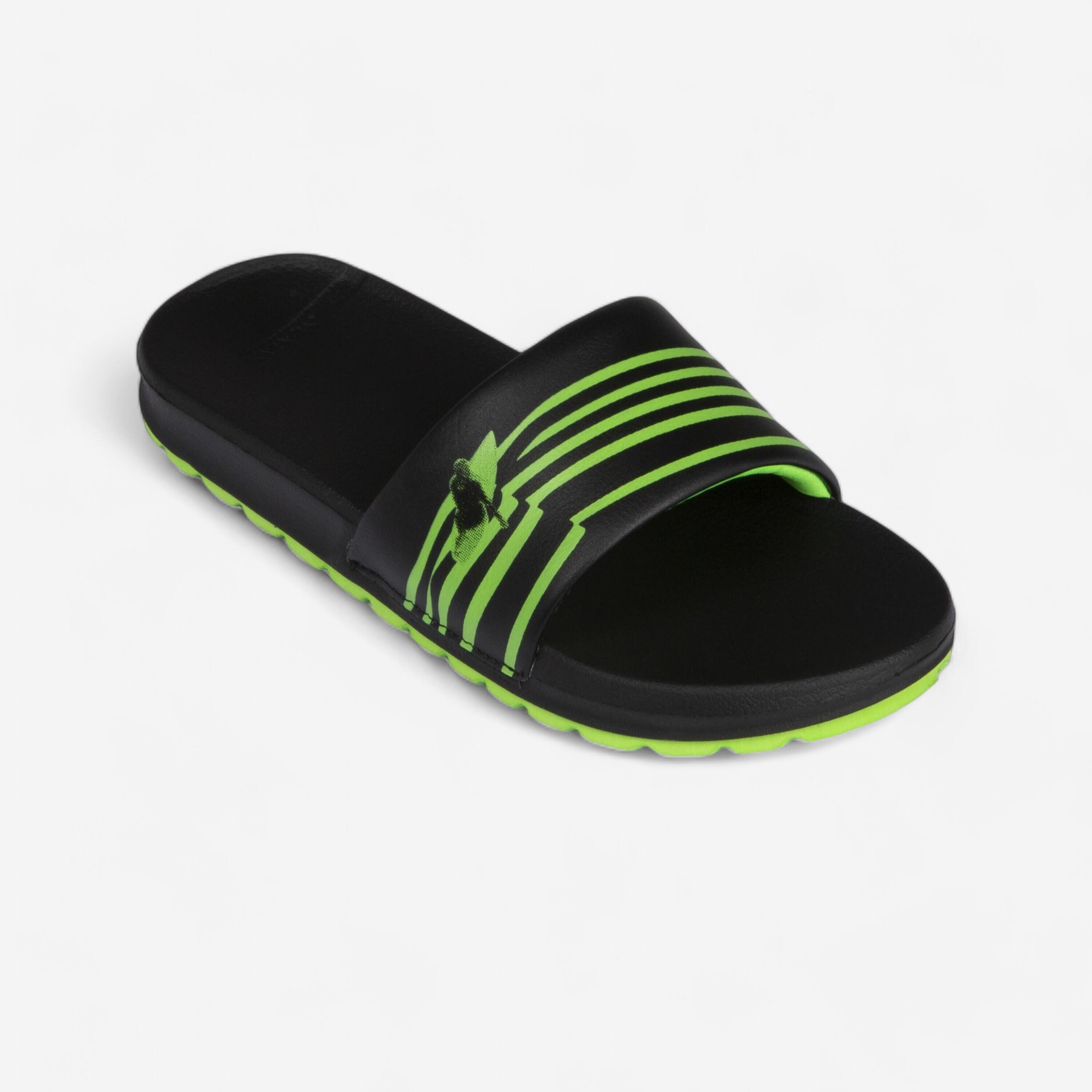 Boys’ sliders - 550 Up green OLAIAN | Decathlon