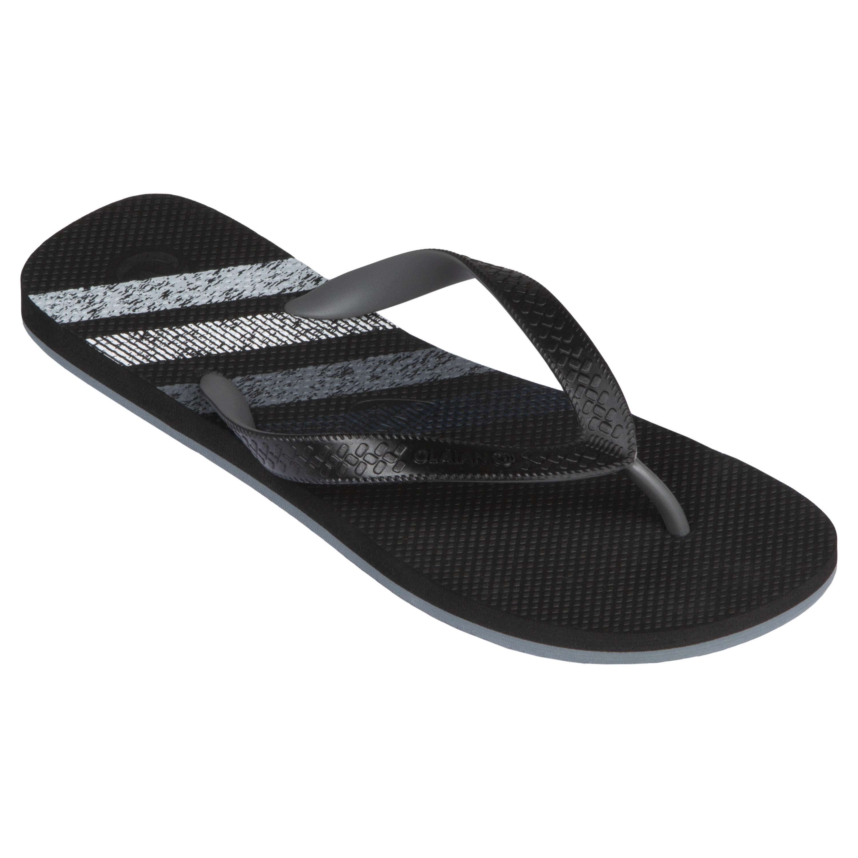 Men's FLIP FLOPS 190 - Mix Black - Decathlon