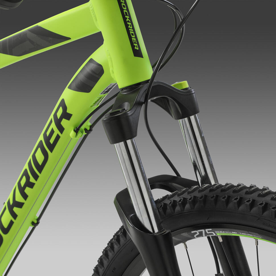 27.5 Inch Mountain bike Rockrider ST 530 - Yellow ROCKRIDER | Decathlon