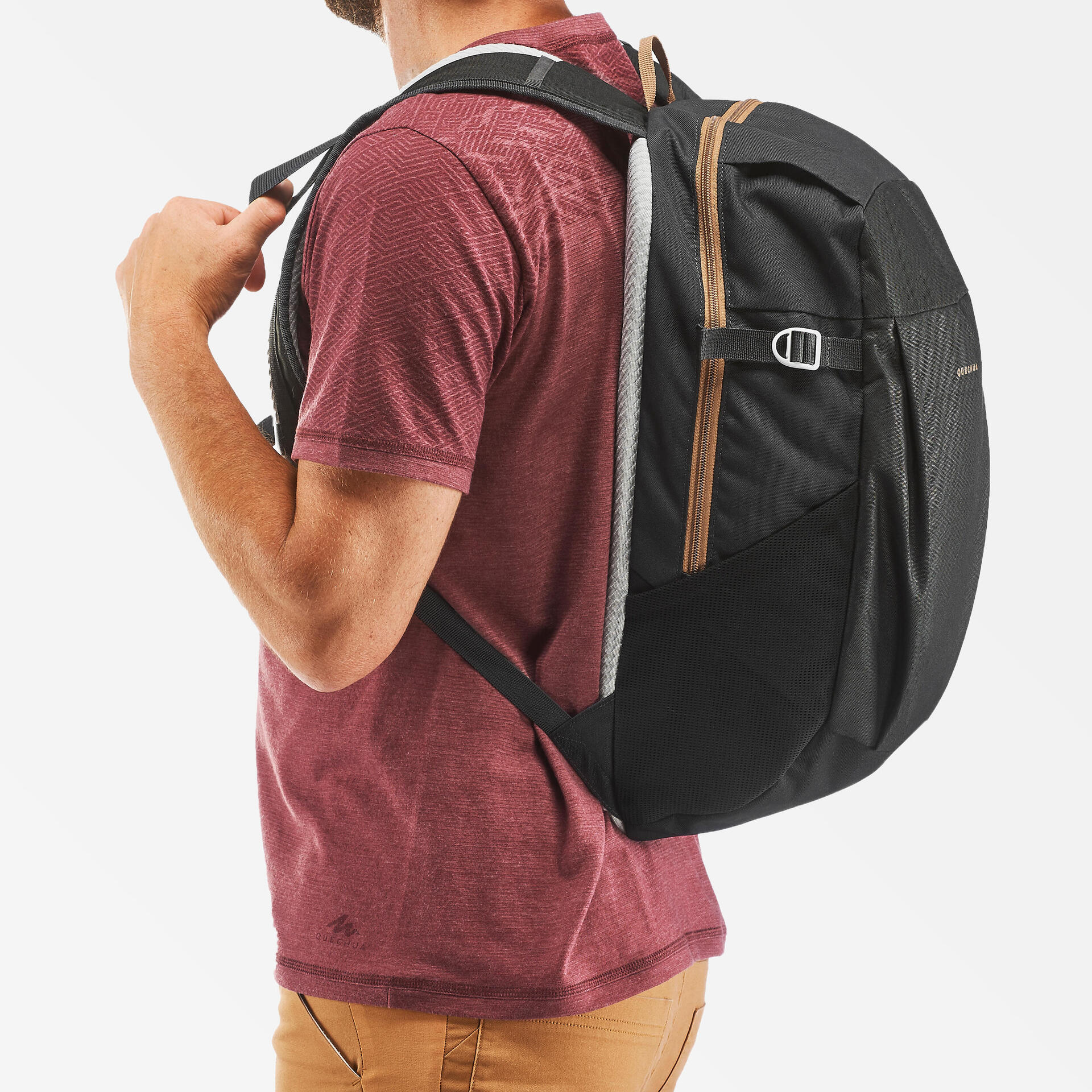 20 L Hiking Backpack - Arpenaz NH100 - Black