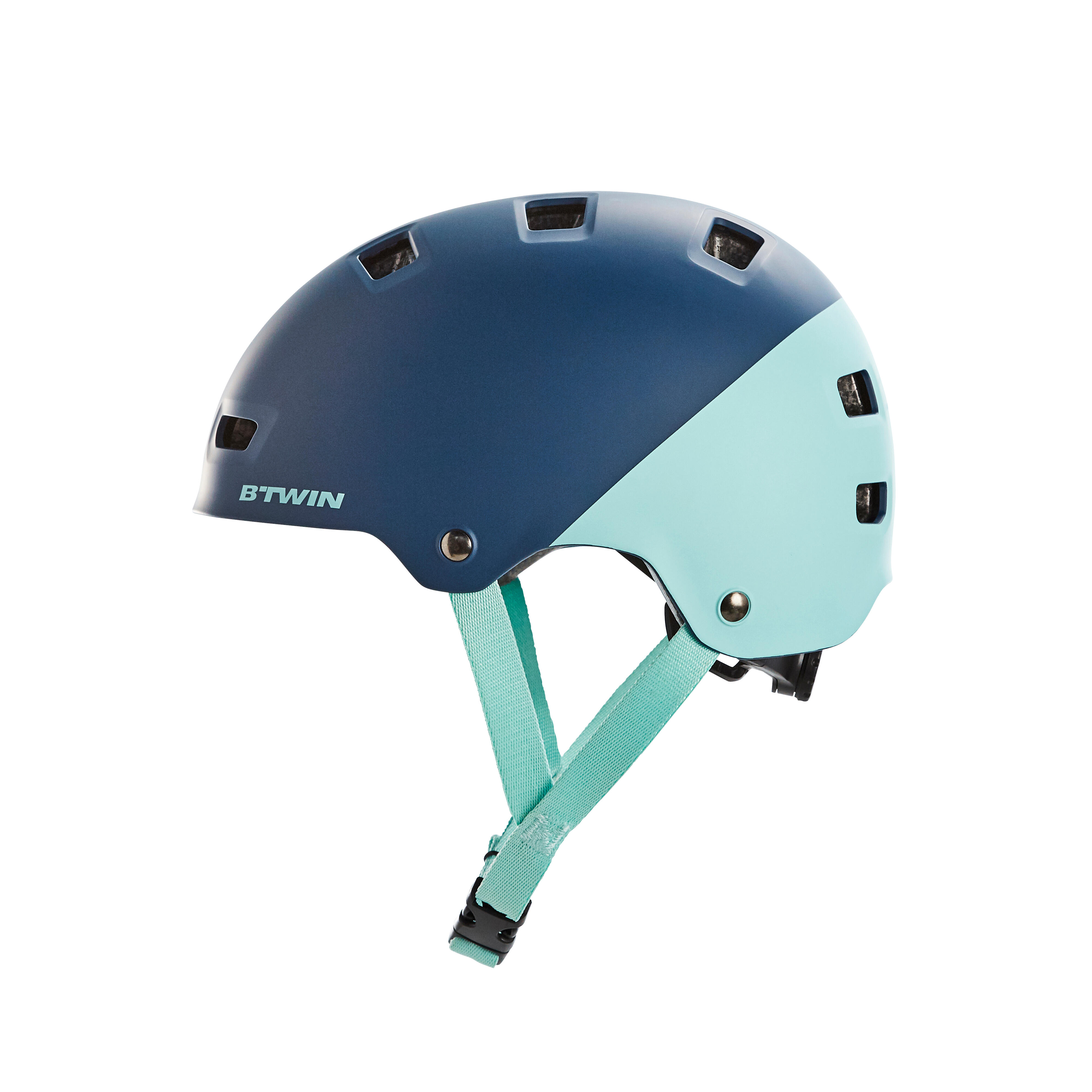 Casque de vélo enfants – Teen 520 bleu - Bleu, Menthe pâle, Menthe pâle ...
