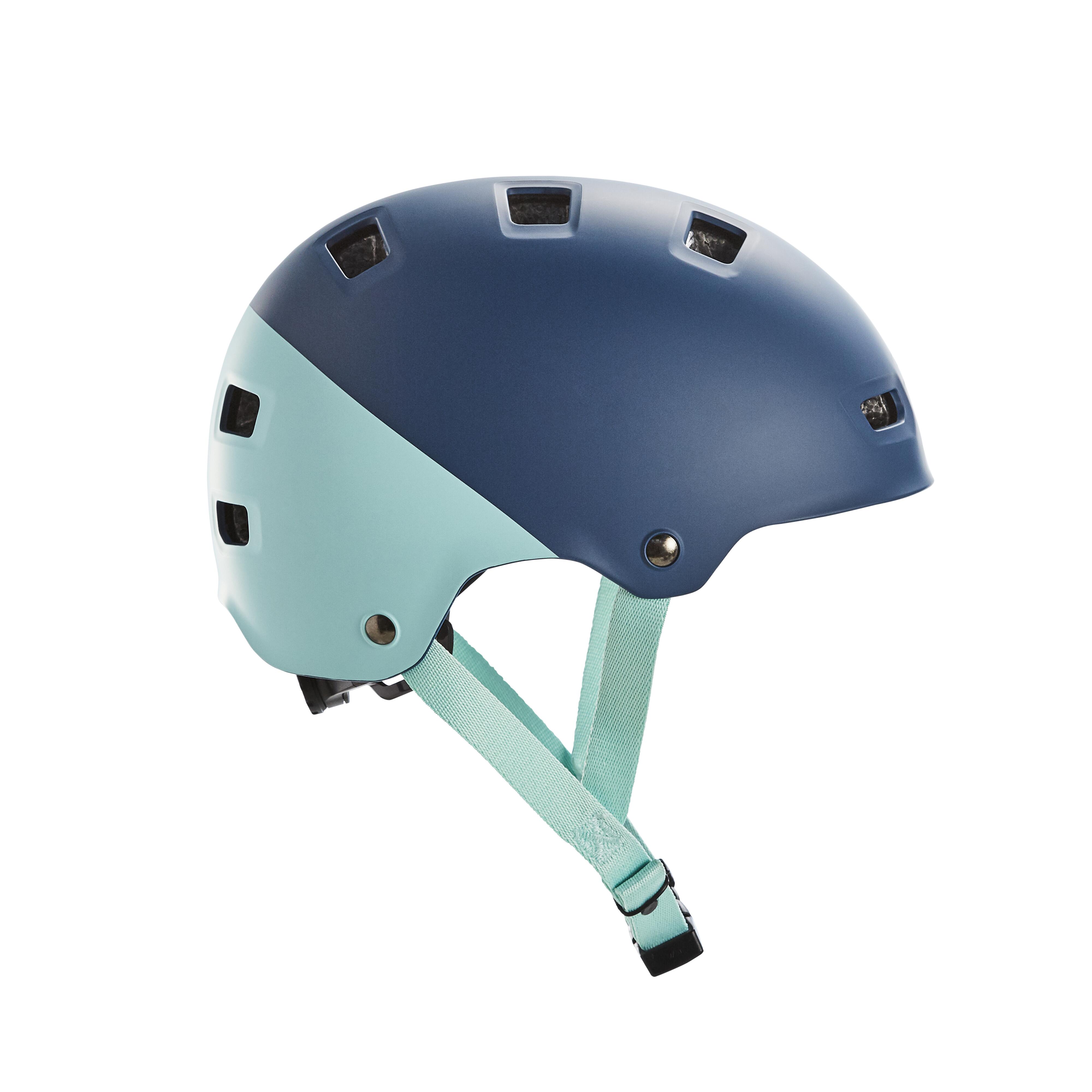 Casque de vélo enfants – Teen 520 bleu - Bleu, Menthe pâle, Menthe pâle ...