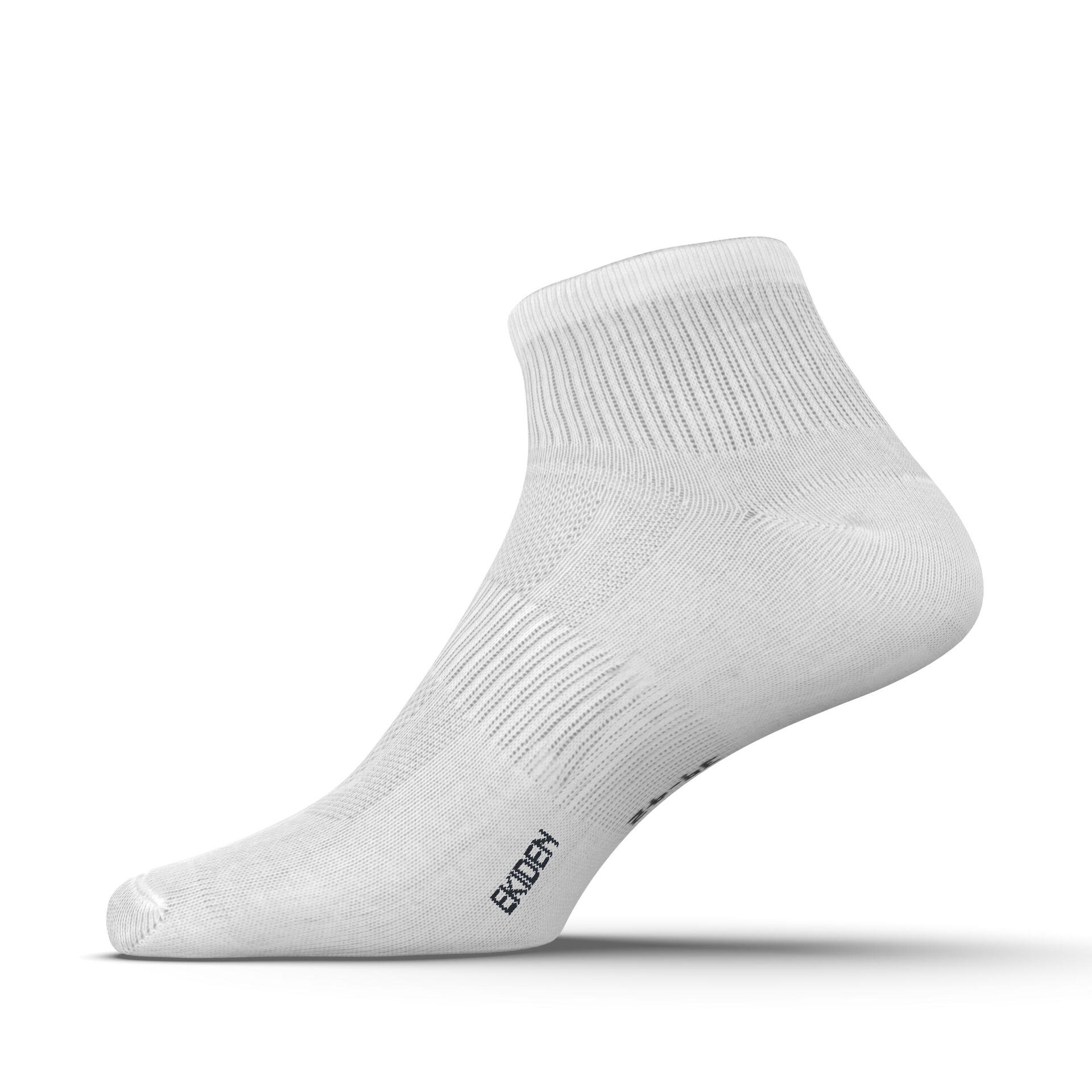 White Running Socks 3-Pack - Run 100