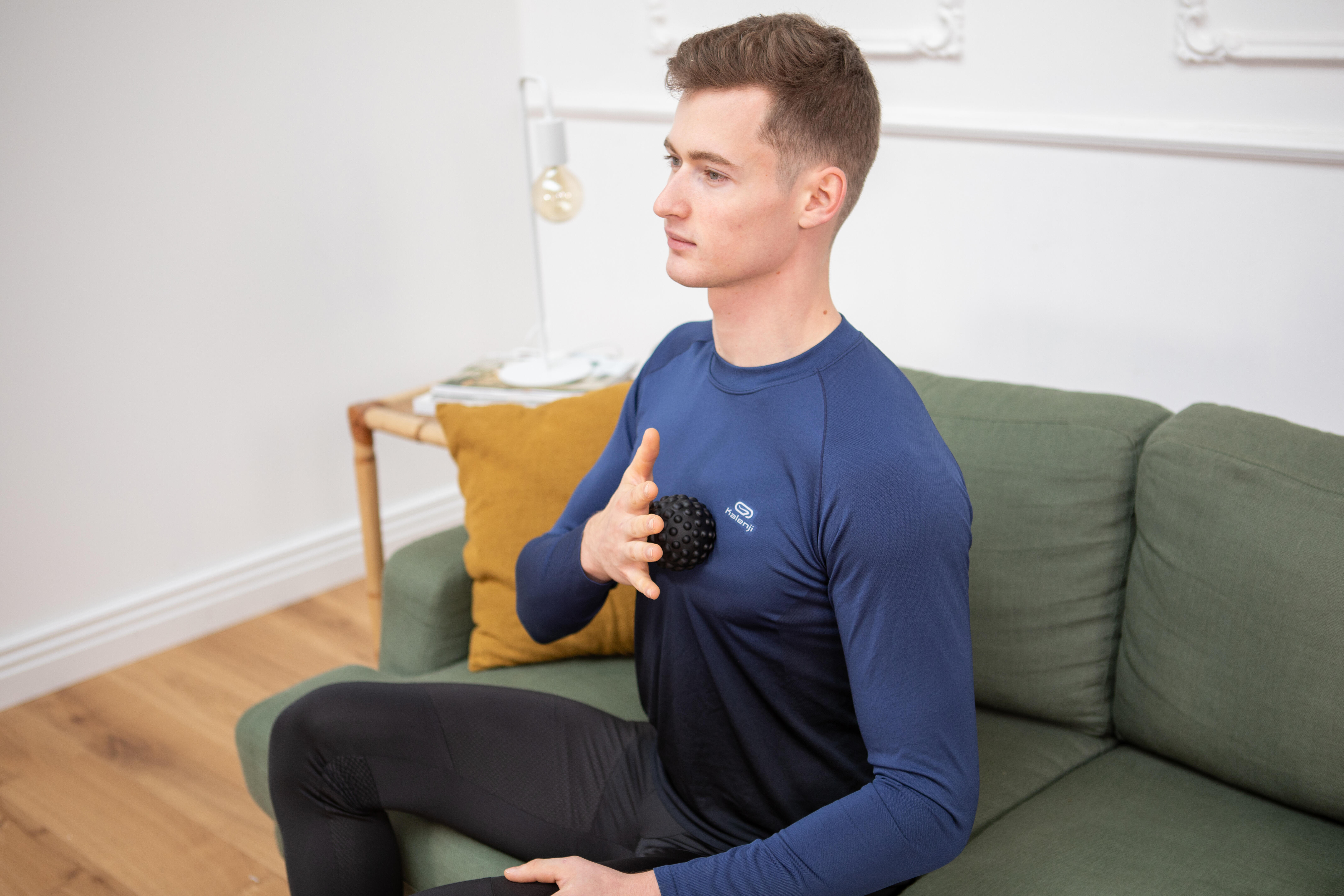 Small Massage Ball - MB 500 Black - Black - Decathlon - Decathlon