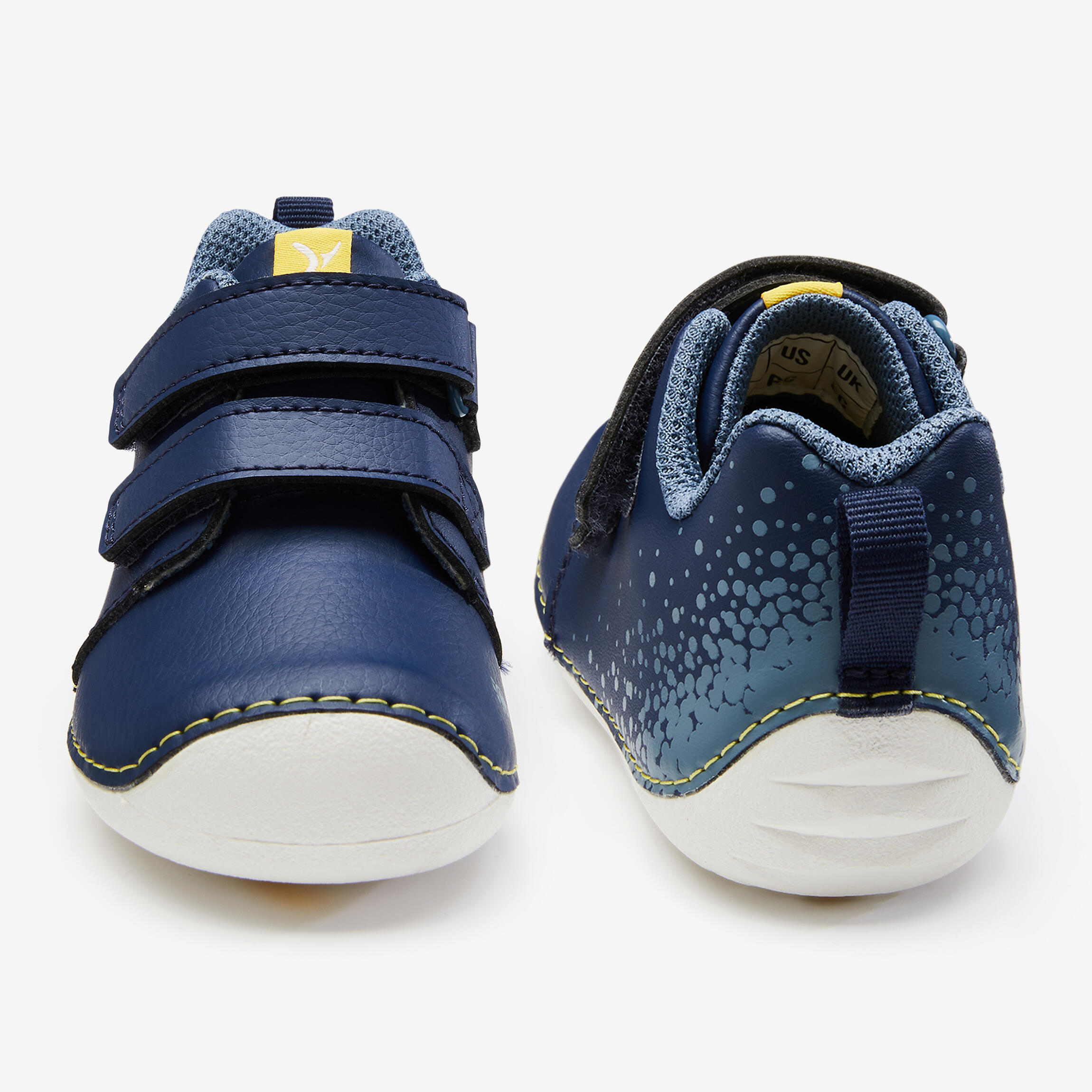 Baby Shoes I Learn Sizes 3.5 to 7 - Blue/Yellow DECATHLON | Decathlon
