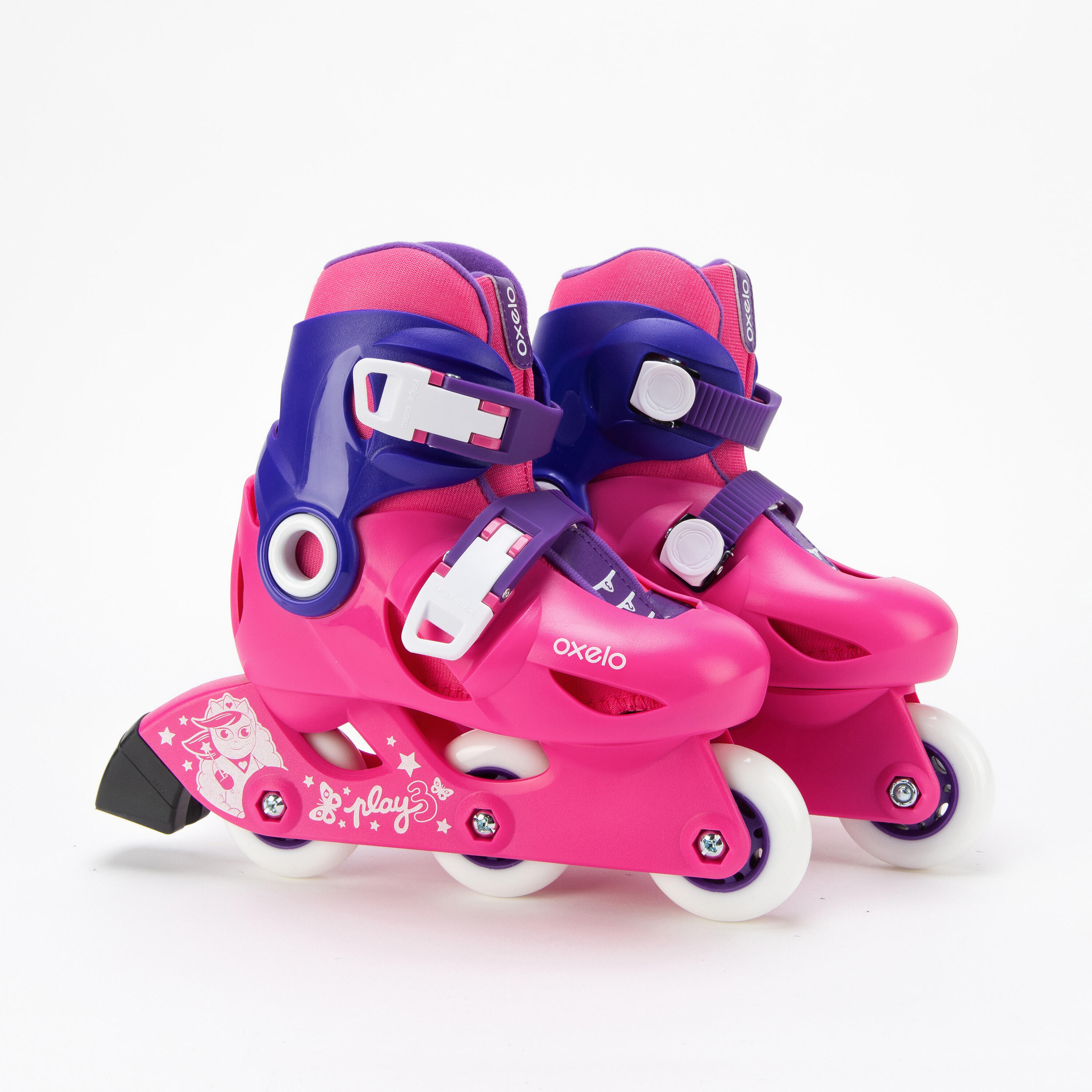 Play 3 Kids' Roller Skates - Pink/Purple