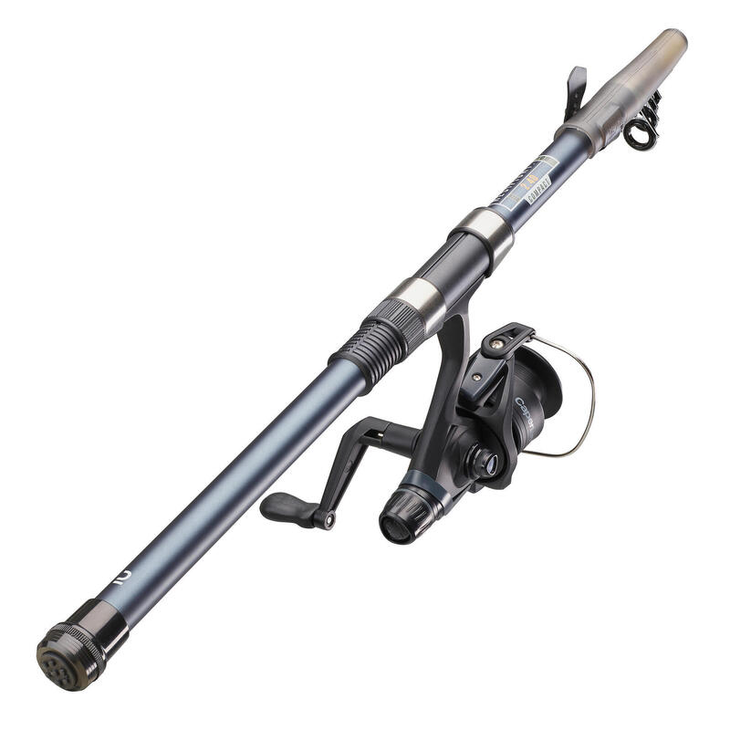 FISHING COMBO RESIFIGHT 100 COMPACT 2.40 CAPERLAN - Decathlon