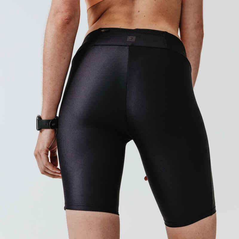 Licra de running corta para Mujer Kalenji - Negro - Decathlon