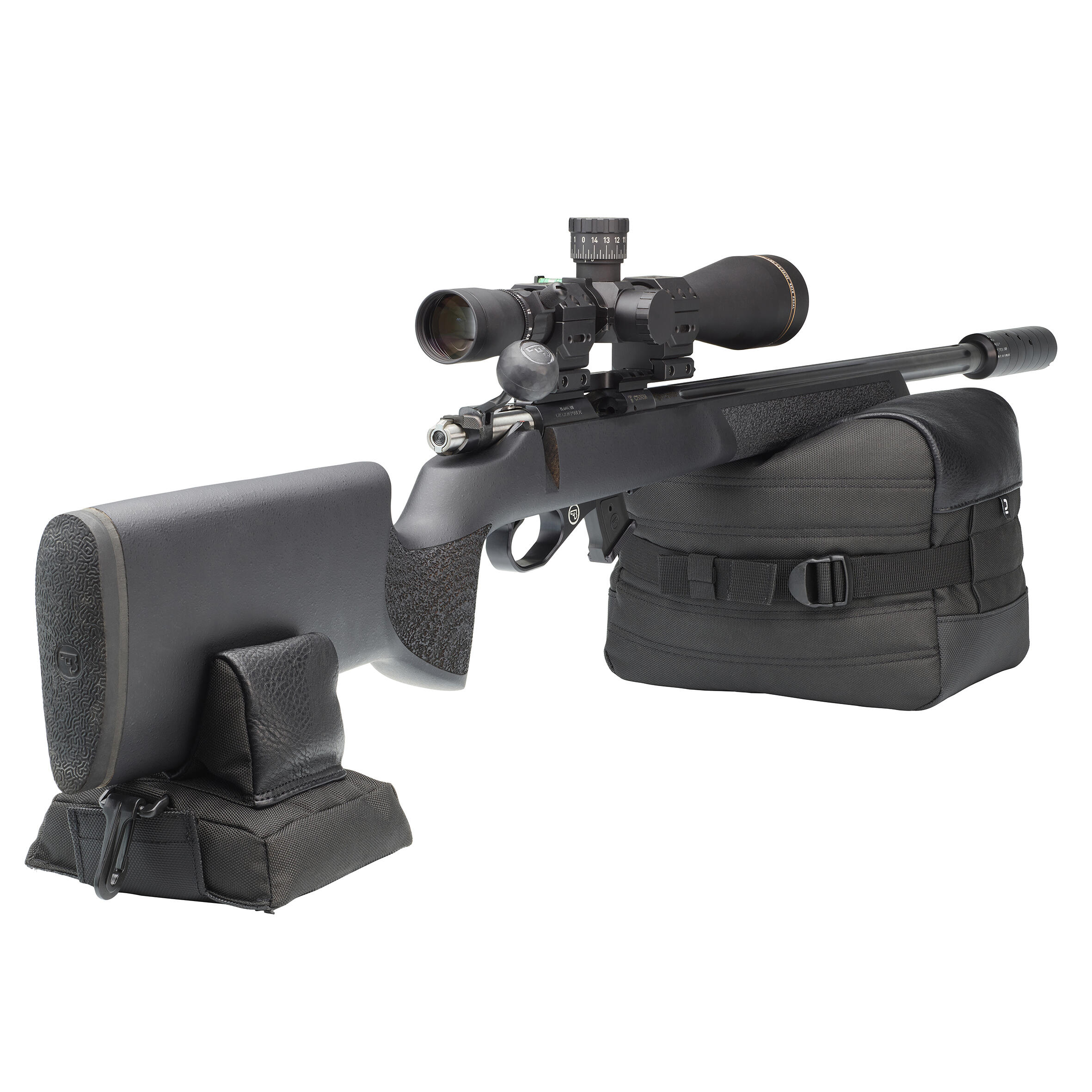 FRONT AND REAR SHOOTING BAGS FOR RIFLES SOLOGNAC | Decathlon