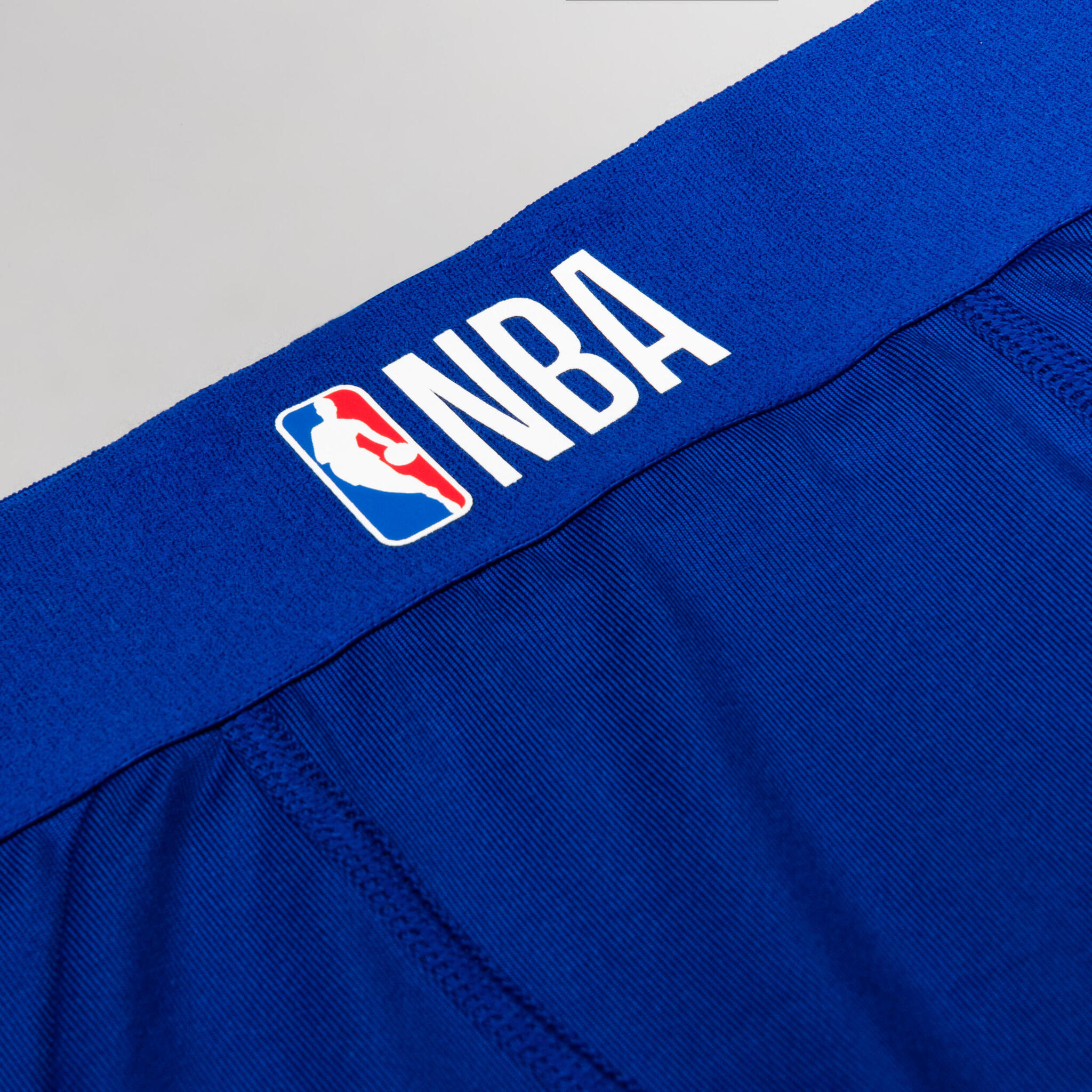 Men's Base Layer Capri Basketball Leggings - Blue/NBA Los Angeles Clippers