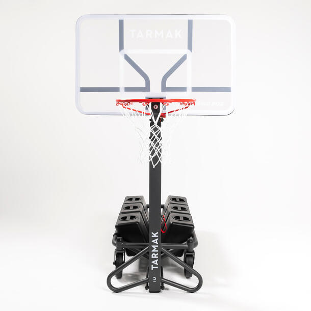 Basketball Standing Backboard Tarmak B500 Box.2.4m-3.05m. Sets up in 2 ...