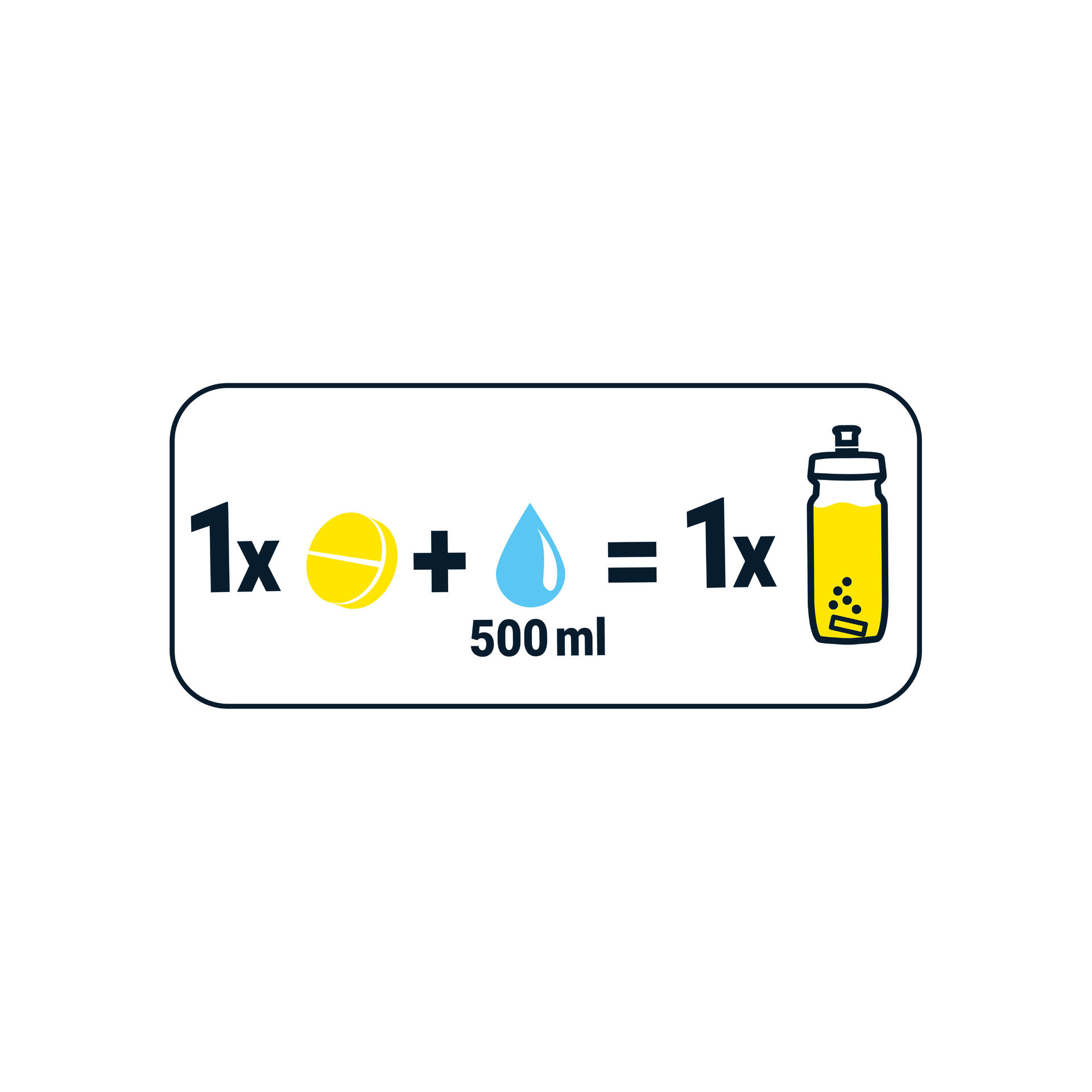 Sugar-free electrolyte drink effervescent tablets lemon 20x4gr
