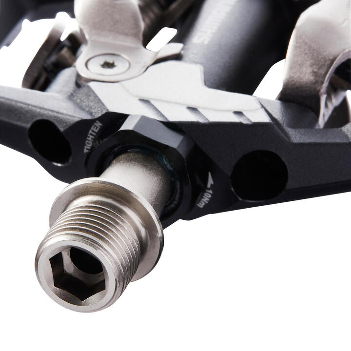 PÉDALES AUTOMATIQUES VÉLO VTT ENDURO SHIMANO SPD DEORE XT PD-M8120 NOIRES SHIMANO | Decathlon