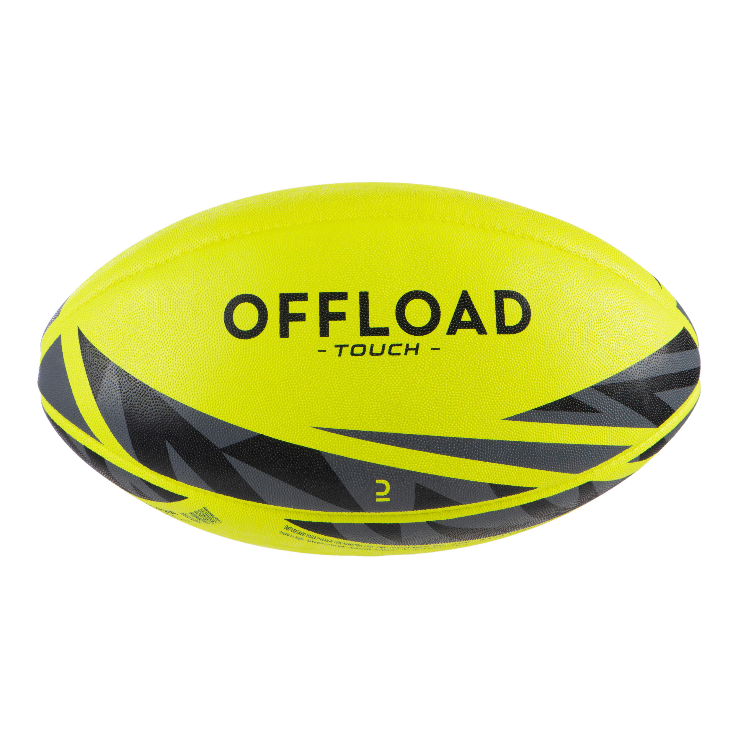 Touch Rugby Ball - Yellow - Decathlon