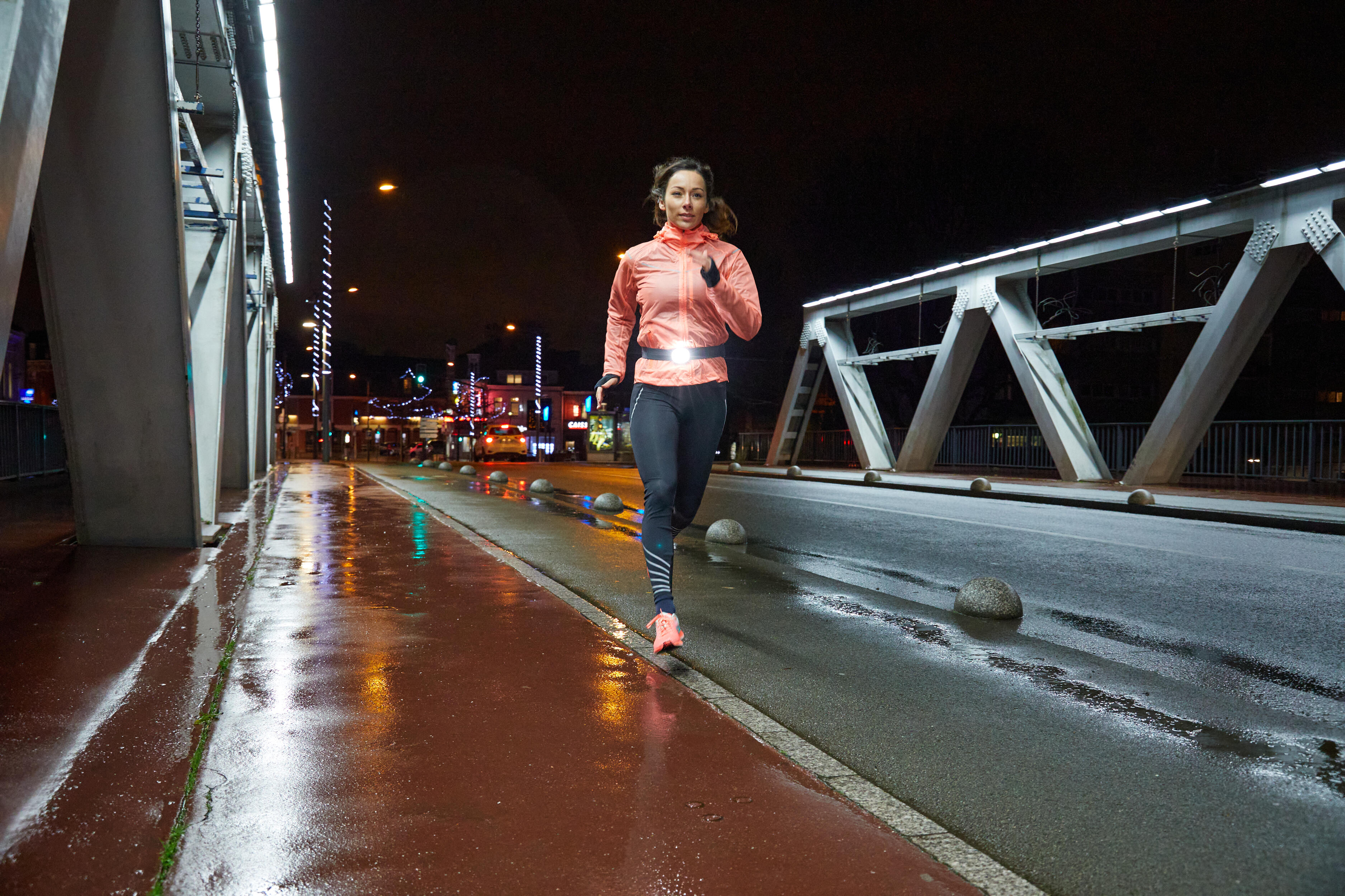 Running Light 200 LM - Run Light - black - Kiprun - Decathlon