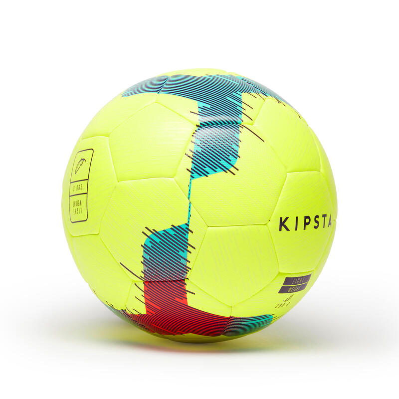 Hybrid Football Size 4 F500 Light - White/Orange/Blue KIPSTA - Decathlon