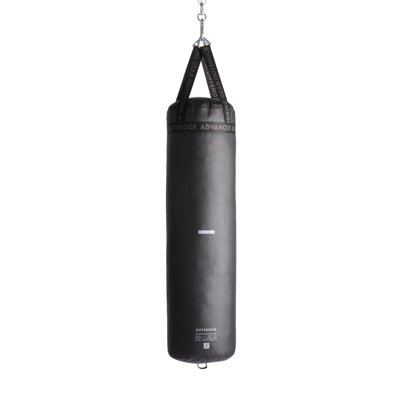 SACO DE BOXEO 500 STRIKE KICK BOXING NEGRO OUTSHOCK | Decathlon