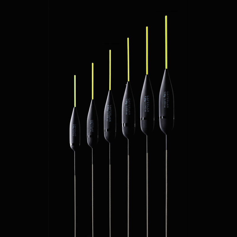 Set of Six Floats for Pole Fishing in Canals PF-F900 C Set - Orange ...