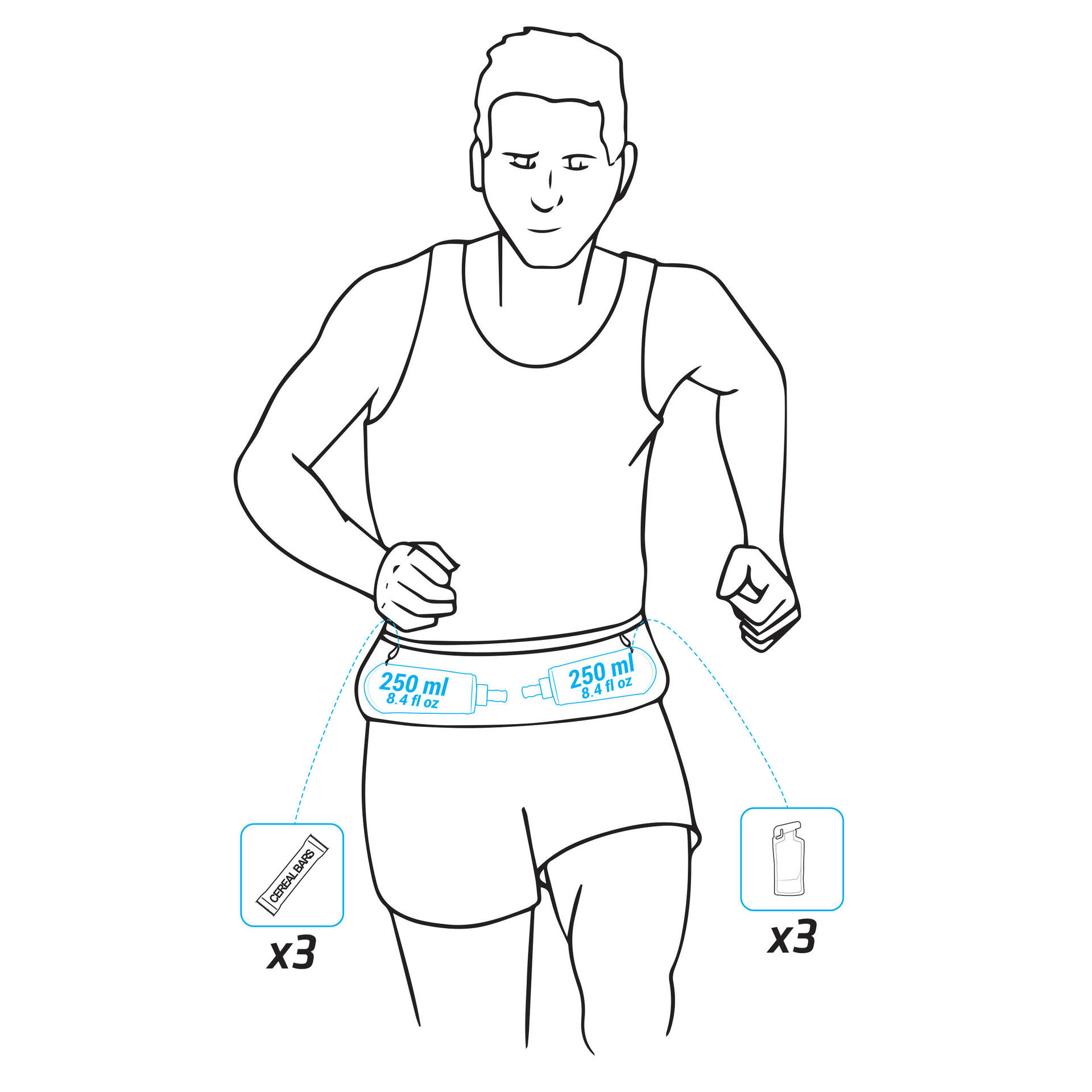 Running Belt Black
