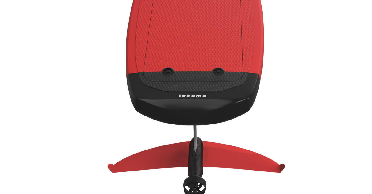 TAKUMA-PACK EFOIL ELEKTRISCH - E-SURFING - CRUISING ROT