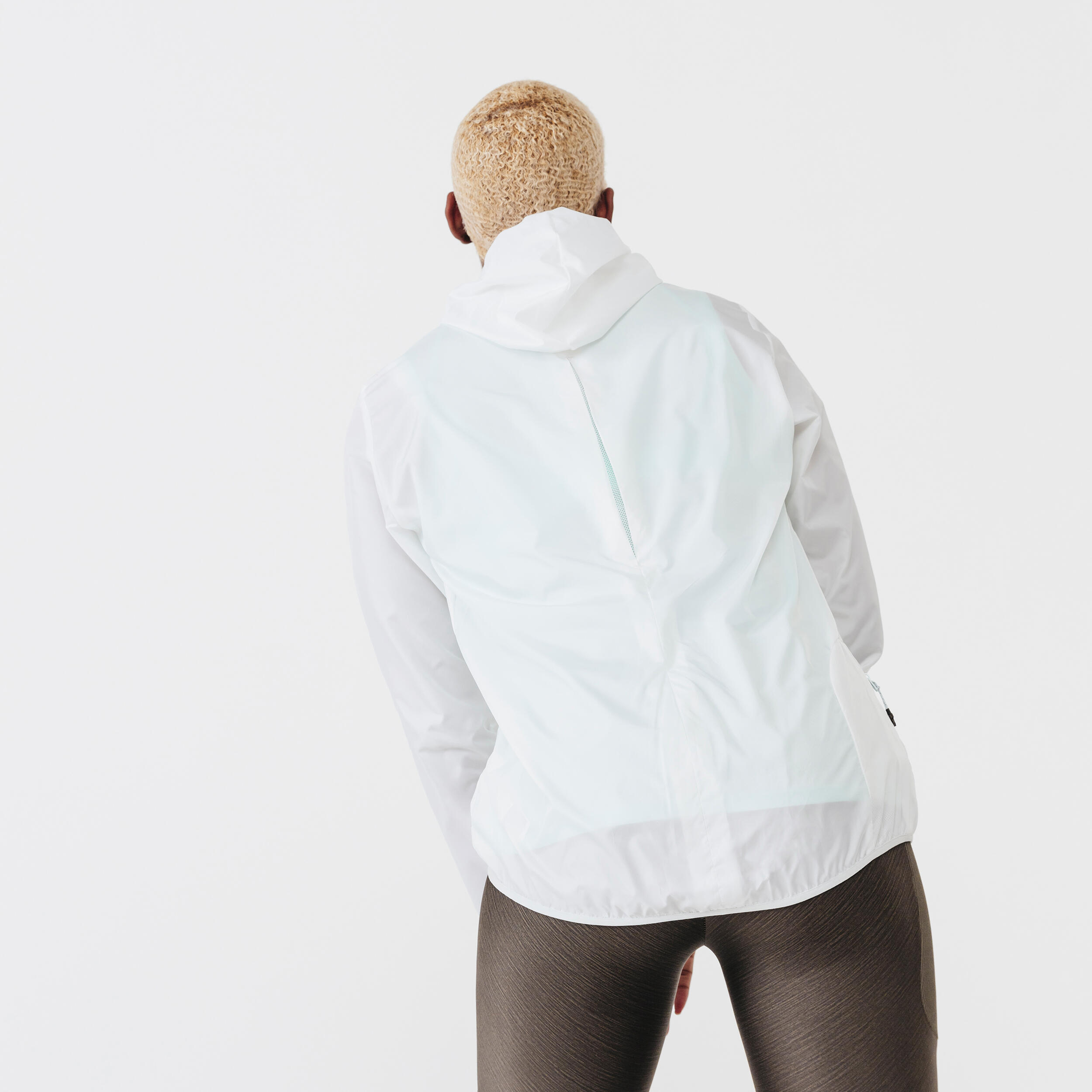 Women's Running Windproof Jacket Wind - white