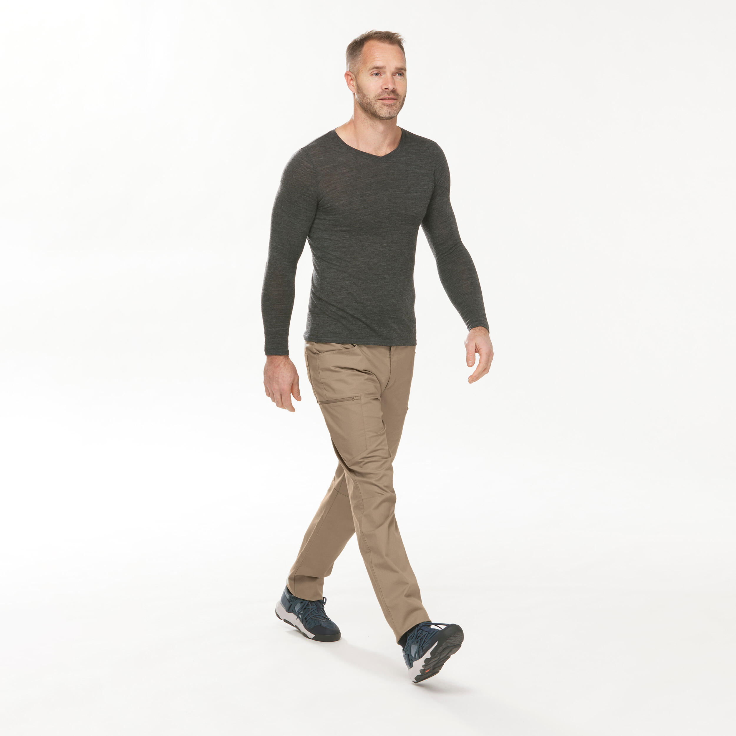 Men's Walking Trousers - Brown