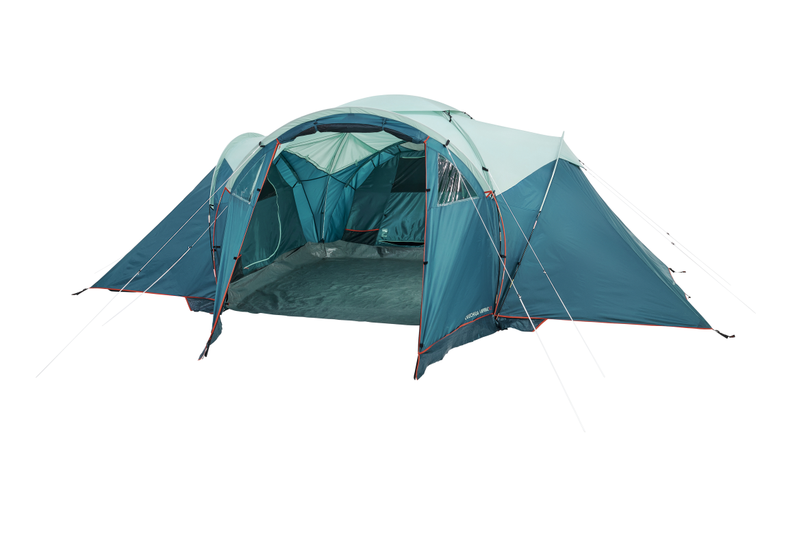 TIENDAS DE ACAMPADA FAMILIARES CON ESTRUCTURA DE VARILLAS ARPENAZ