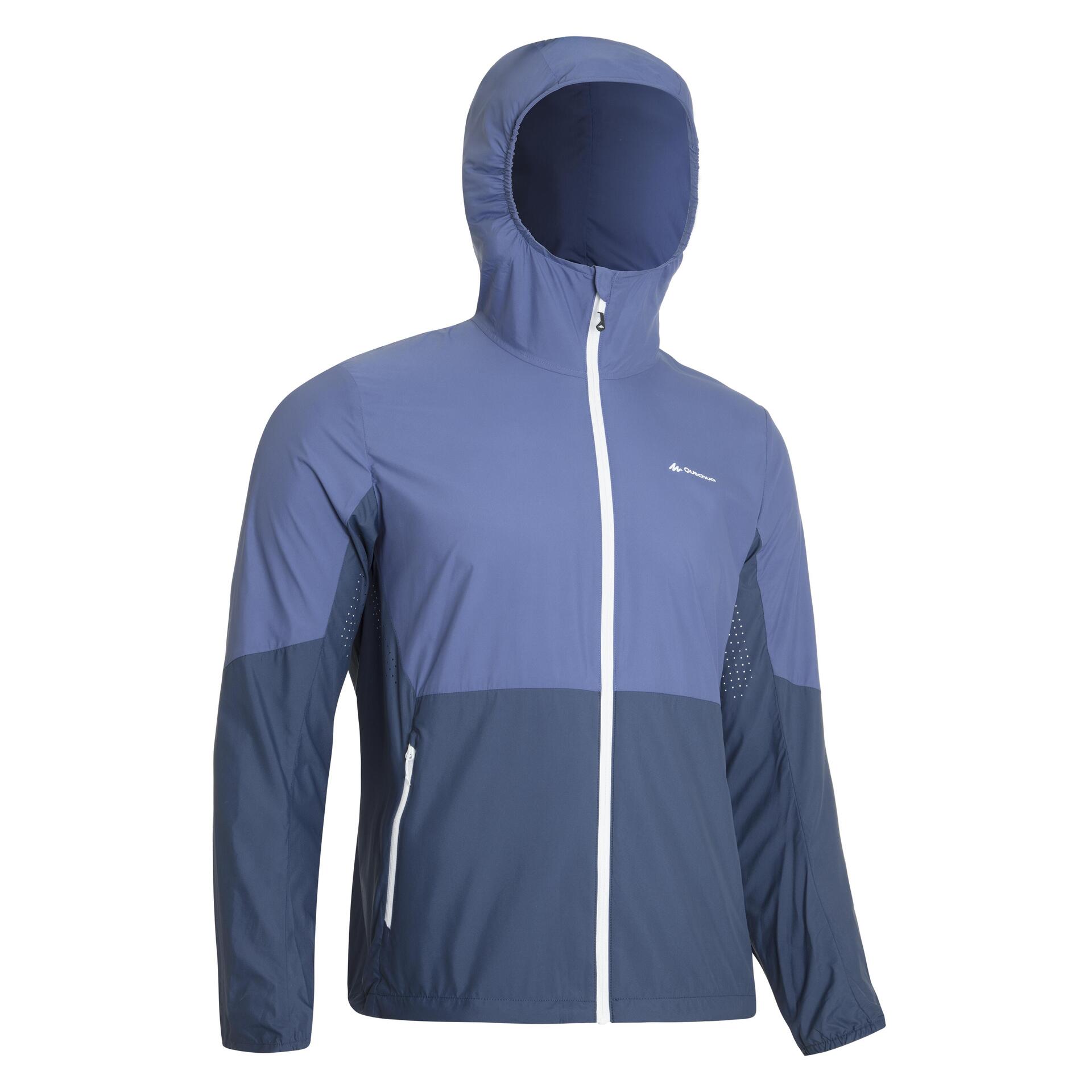Men's UV Protection Hiking Jacket - Helium 500 - Blue
