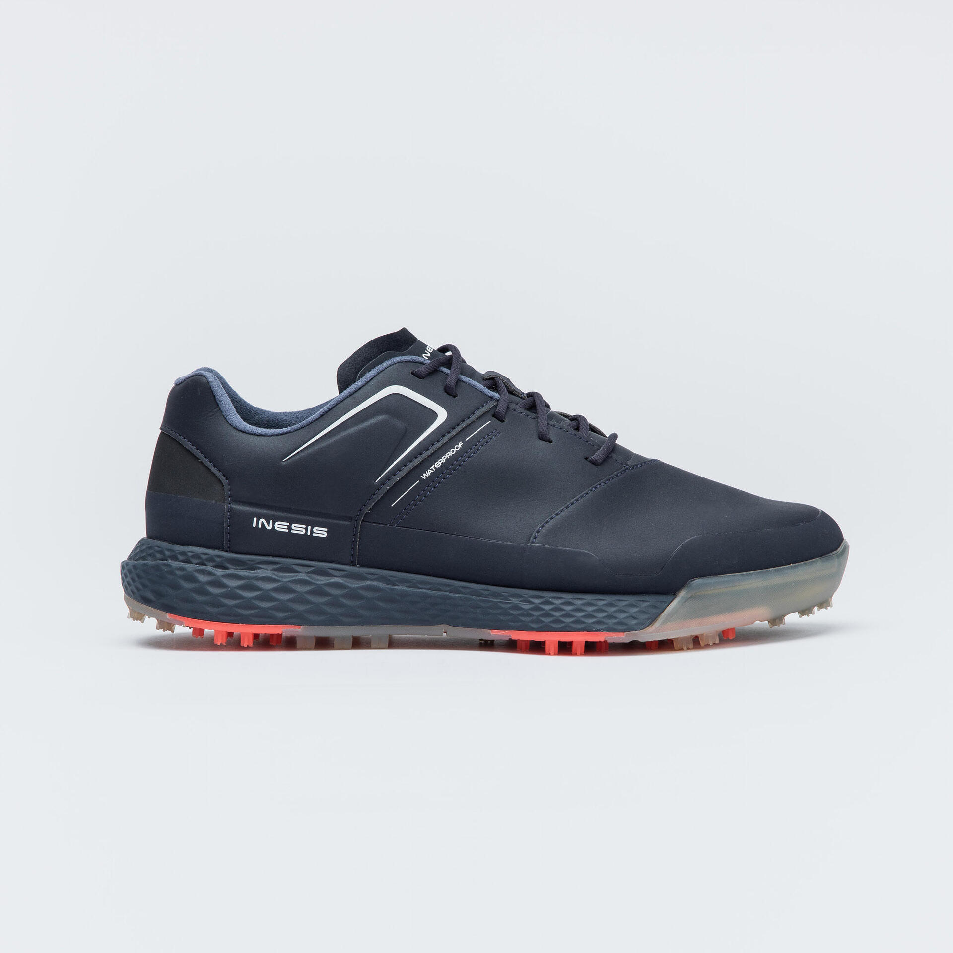 Men Golf Shoes Inesis Grip Waterproof - Navy