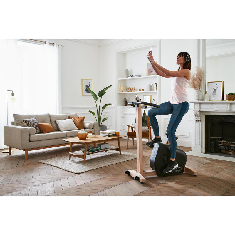 Wooden Exercise Bike Woodbike (Mechanical Part 2/2) DOMYOS - Decathlon