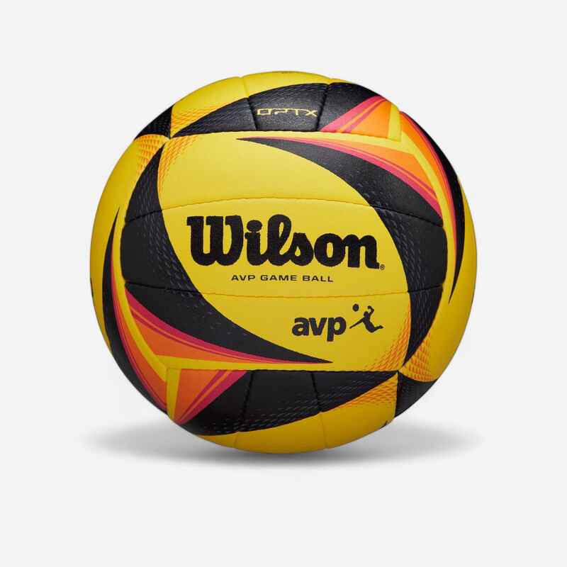 Beach Volleyball Wilson OPTX AVP - Yellow - Decathlon