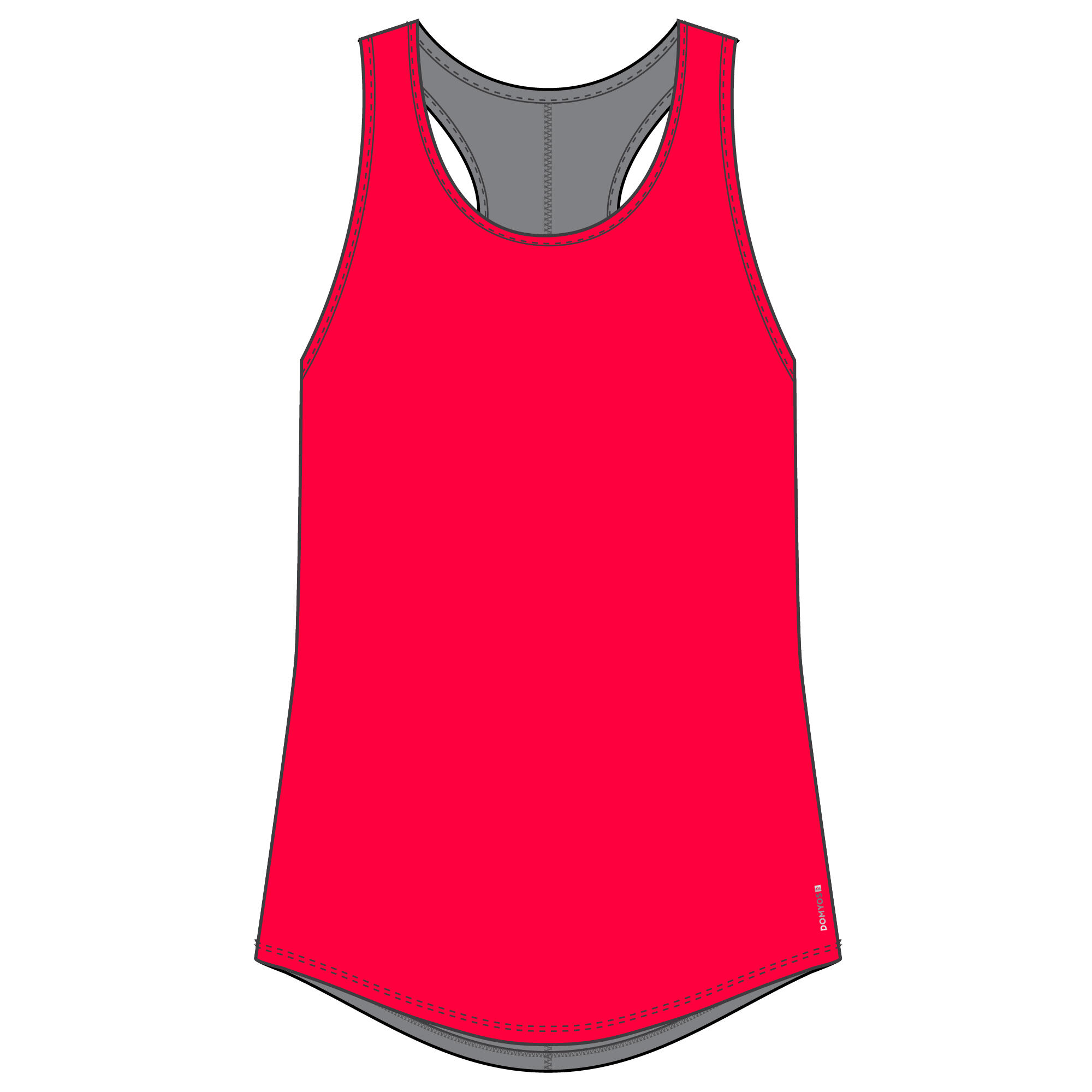 Racer Back Fitness Tank Top First Top - Decathlon