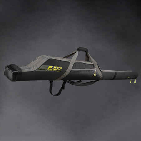 Feeder Fishing Semi-Rigid Rod Bag 2.10m for 2 sets. - Decathlon