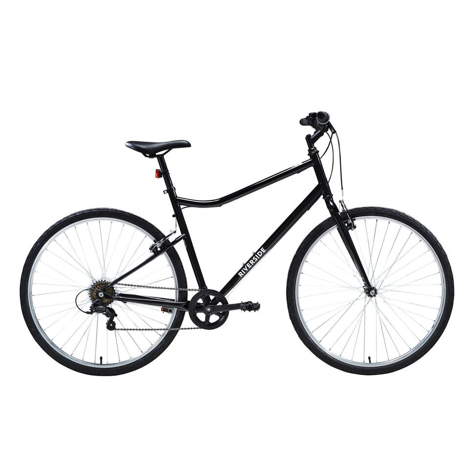 VÉLO TOUT CHEMIN RIVERSIDE 100 NOIR RIVERSIDE | Decathlon