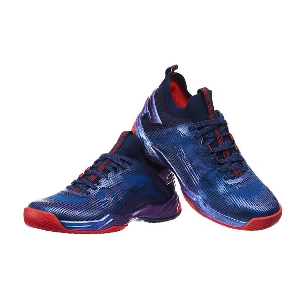 Men Badminton Shoes Perfly BS990 - Navy/Purple